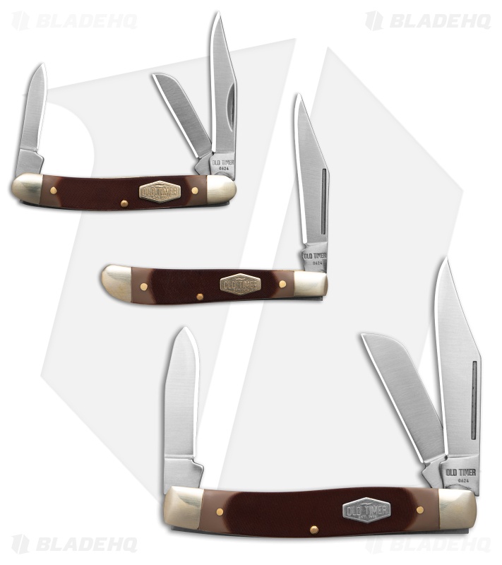 Schrade Old Timer 3 pc Folder Tin