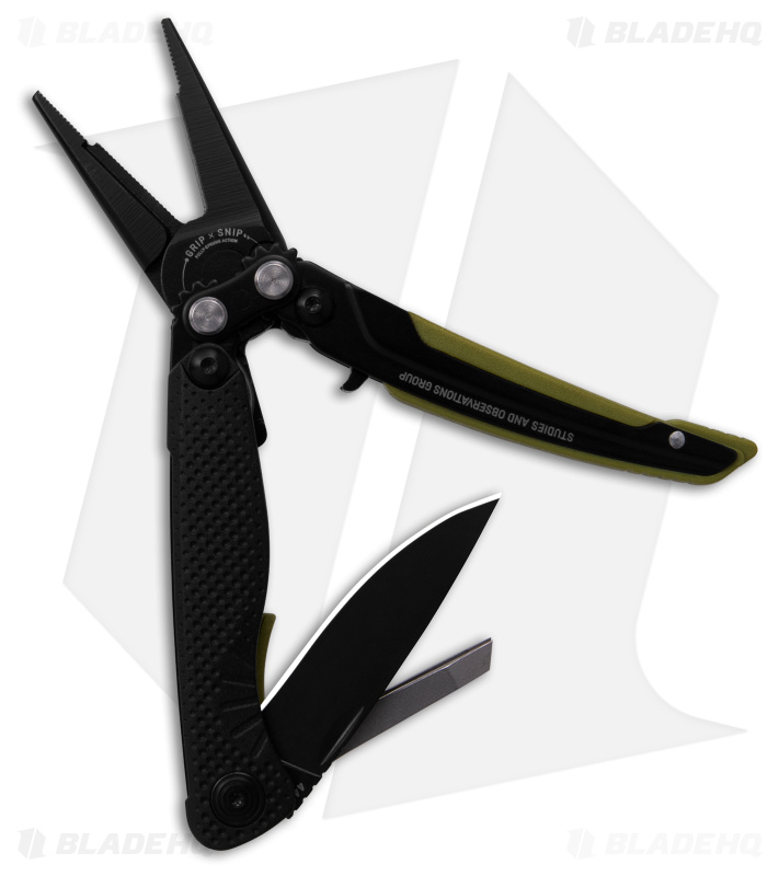 SOG Aegis Multi-Tool (Black/Moss) - Blade HQ