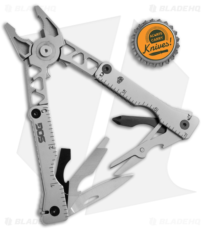 SOG Sync II Belt Buckle Multi-Tool SN1011-CP - Blade HQ
