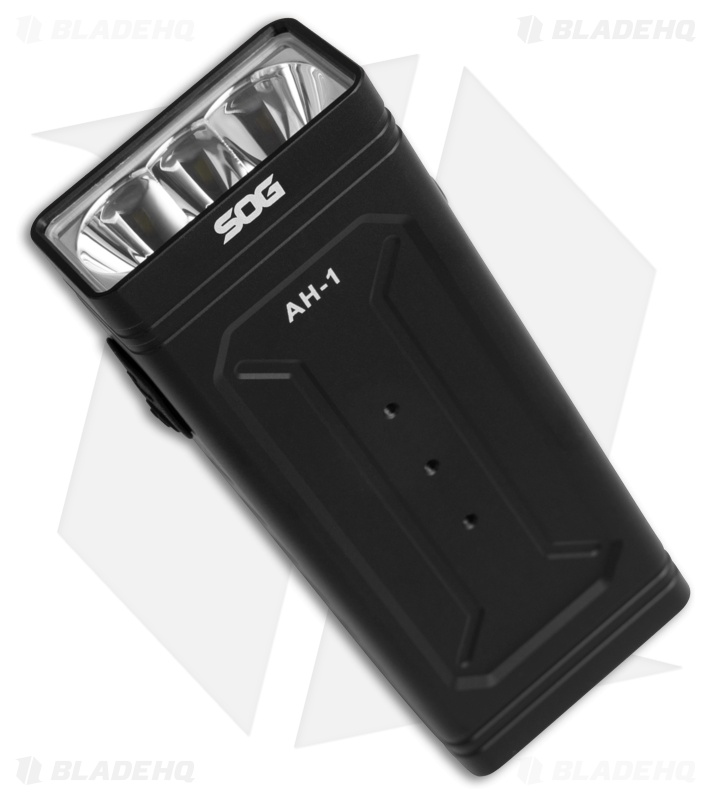 SOG AH-1 Black Aluminum Flashlight (5000 Lumens)