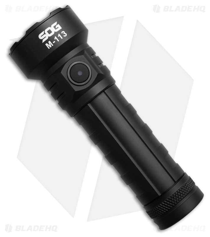 SOG M-113 Black Aluminum Flashlight (4000 Lumens)