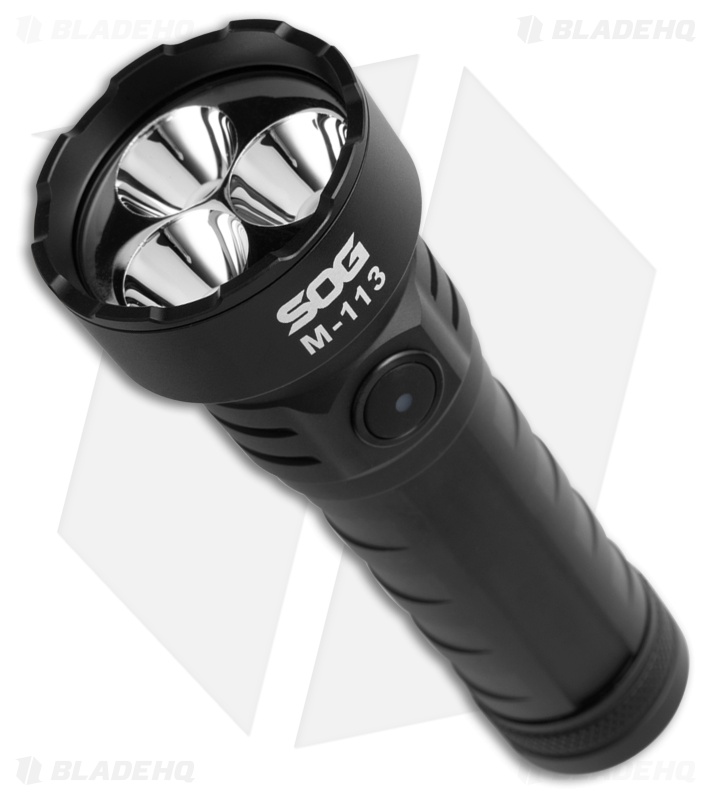SOG M-113 Black Aluminum Flashlight (4000 Lumens)