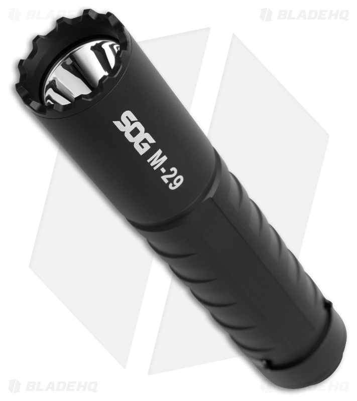 SOG M-29 Black Aluminum Flashlight (2000 Lumens)