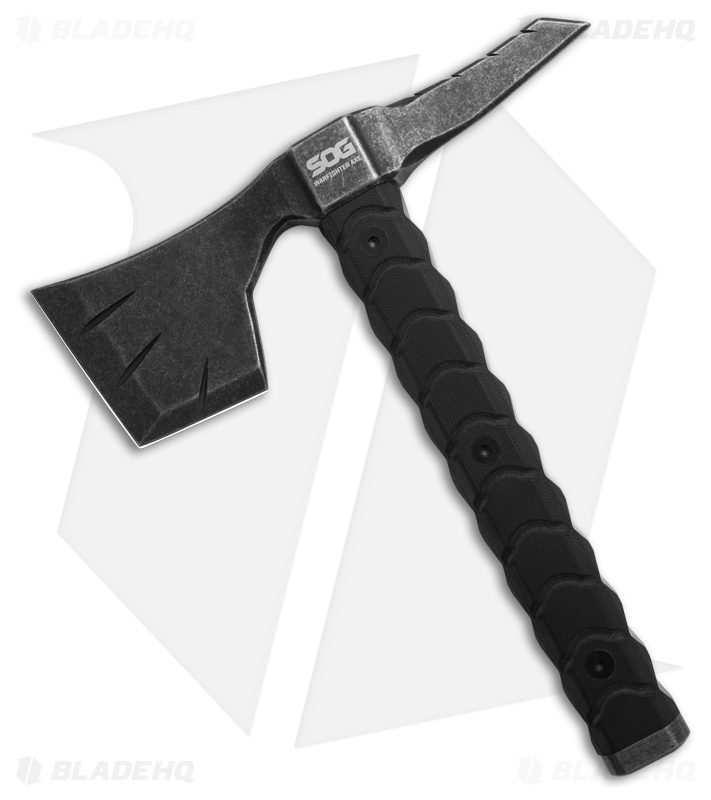 SOG Warfighter 9" Axe Black G-10 - SOG-32-50-01-43
