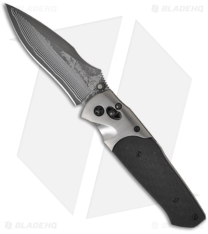 SOG Arcitech Damascus Knife w/ Carbon Fiber Folding Arc-Lock (Damascus ...