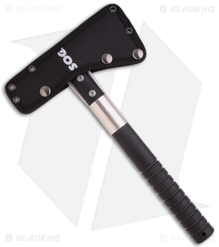 SOG FastHawk Satin Tactical Tomahawk Axe w/ Nylon Sheath F06P-N - Blade HQ
