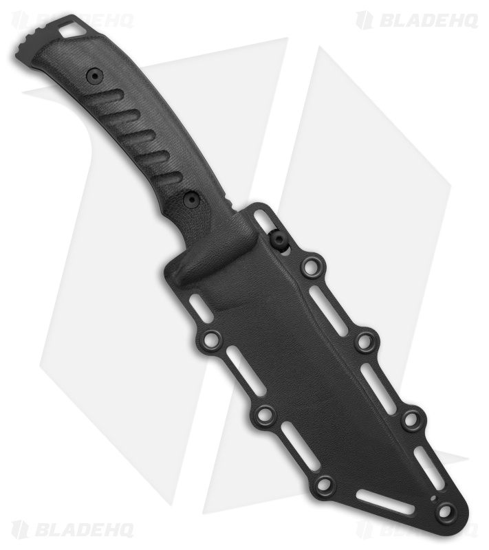 SOG Pillar Tanto Fixed Blade Knife Black Micarta