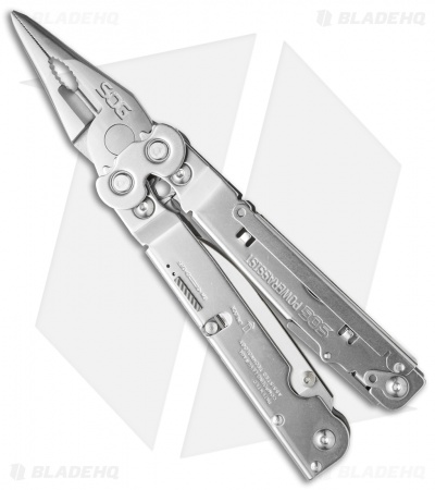 SOG PowerAssist 18-in-1 Multi-Tool w/ Nylon Case (Satin) S66N-CP - Blade HQ