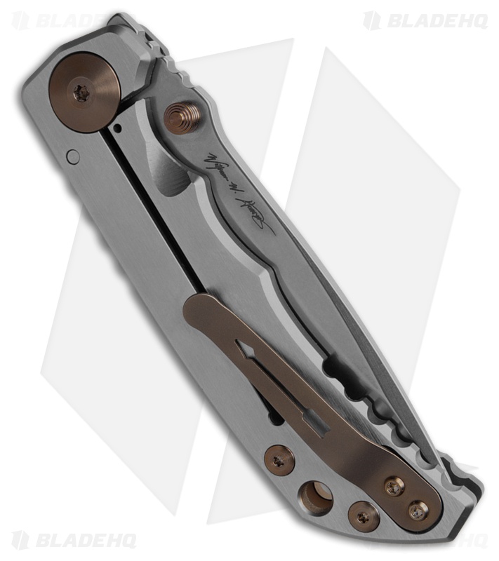 Spartan Blades Harsey Knife Bronze Star Burst Ti