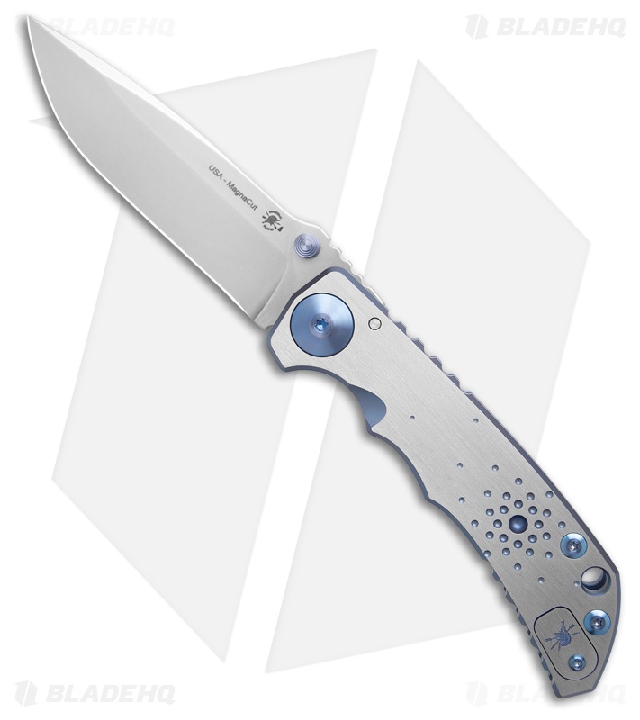 Spartan Blades Harsey MagnaCut Folder Frame Lock Knife Dot Matrix