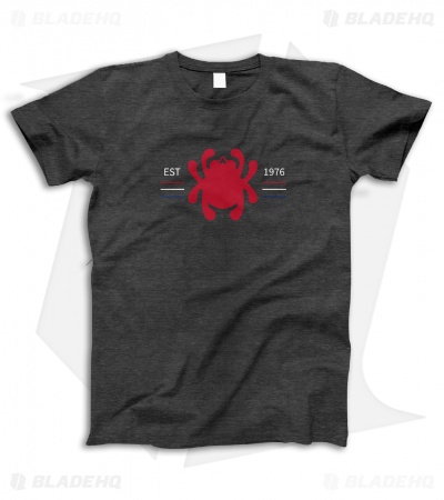 Spyderco Logo Spyderco Bug Logo Colorado Flag T Shirt Gray Medium