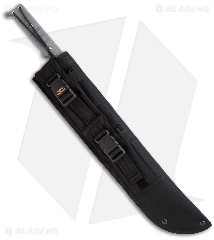 TOPS Knives Machete .230 Knife Fixed Blade (15.75" Gray) MAC-230 - Blade HQ