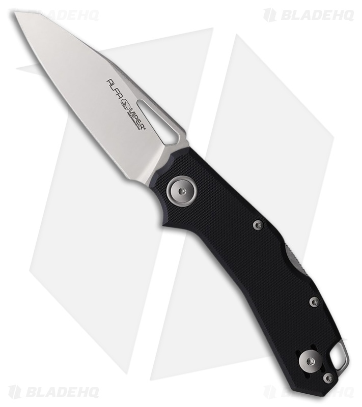 Viper Knives Alfa Knife Black G-10 MagnaCut Satin