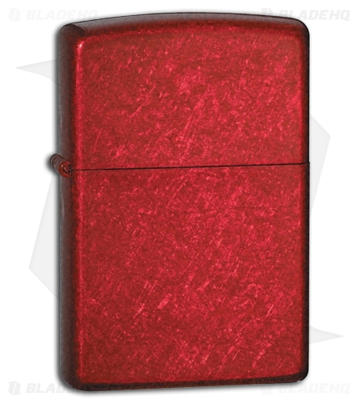 Zippo Lighter Candy Apple Red 21063 - Blade HQ