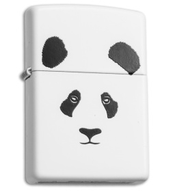 Zippo Classic Lighter Panda (White Matte) 28660 - Blade HQ