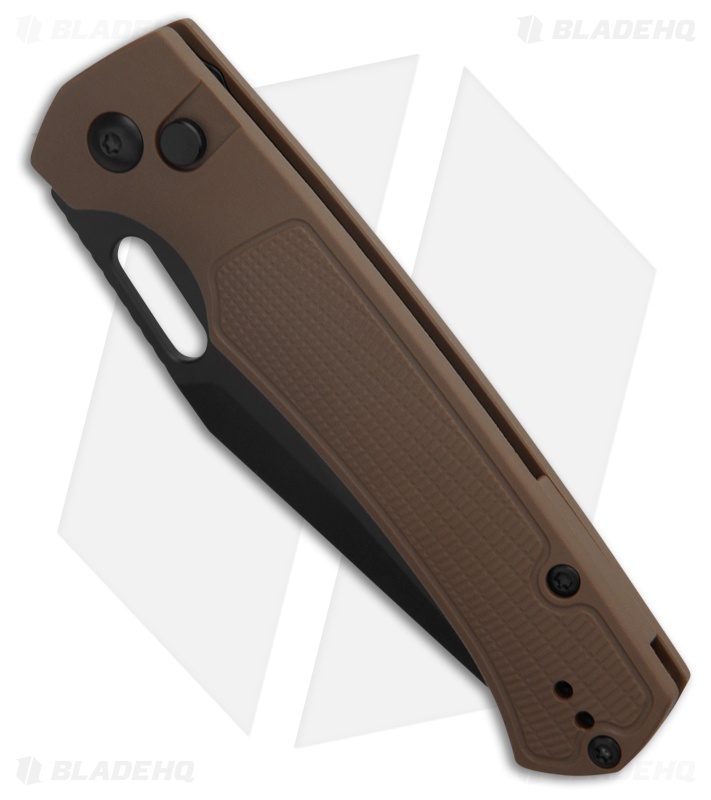 Artisan Cutlery Revel Brown FRN Clip Point Black AR-RPM9