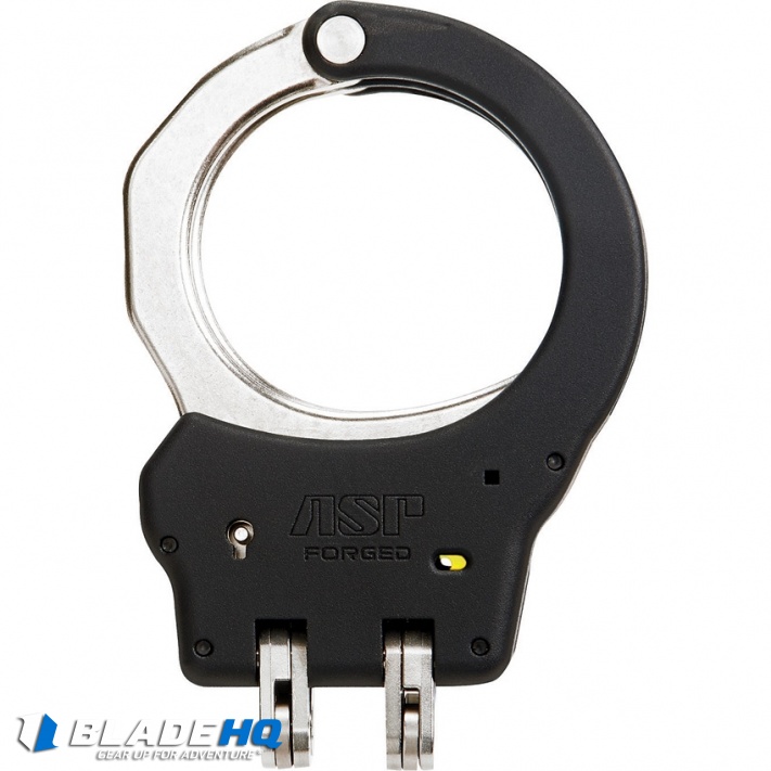 ASP Hinge Ultra Handcuff Black (56119) - Blade HQ