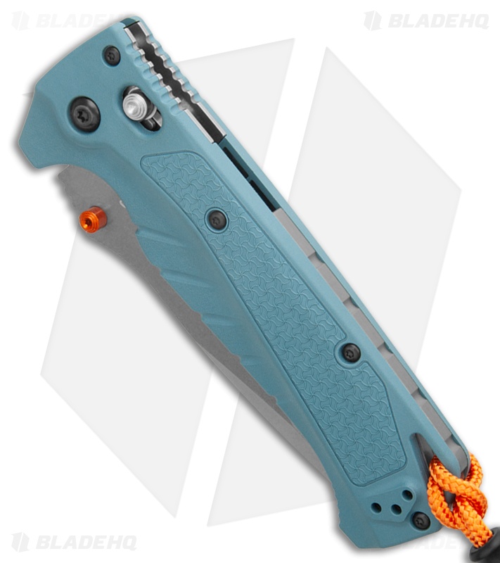 Benchmade Adira AXIS-Lock MagnaCut Knife Depth Blue Grivory