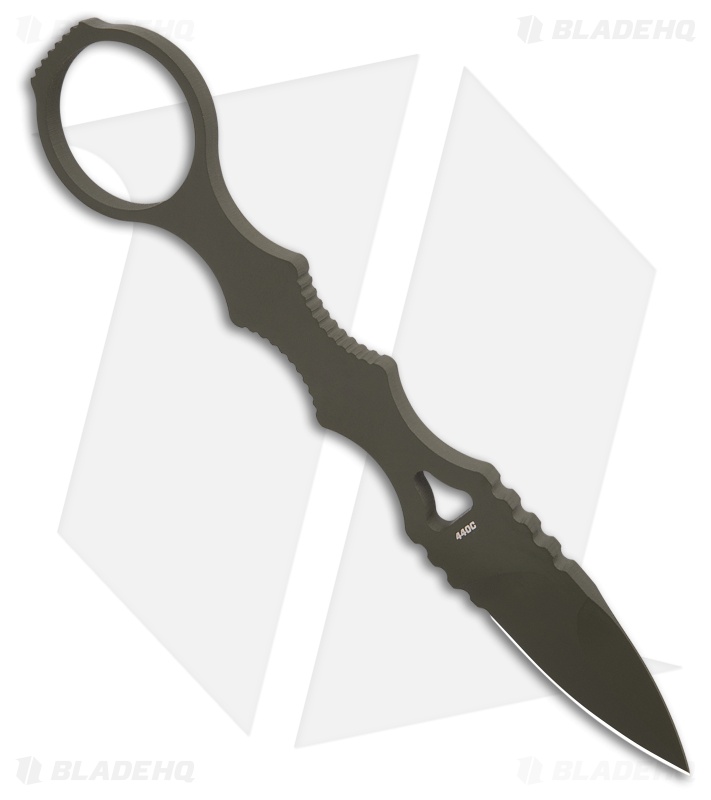 Benchmade Mini SOCP Fixed Blade Knife OD Green