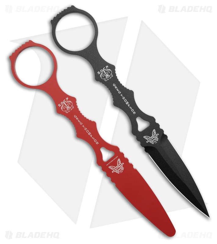 Benchmade SOCP Dagger & Trainer Dagger Combo 3.22" Black