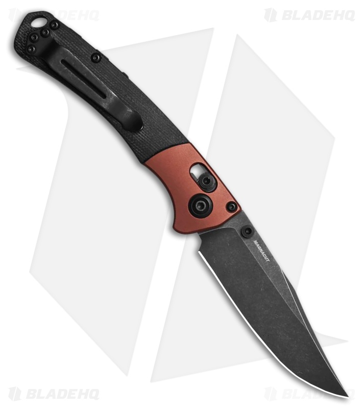 Benchmade Mini Crooked River Knife Black/Burnt Copper