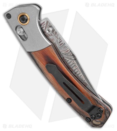 Benchmade Artist Series Mini Crooked River Elk Knife-BHQ