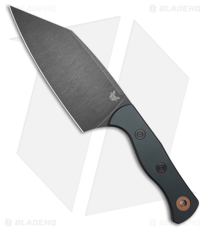 Benchmade Station Kitchen Knife Green Aluminum Black SW