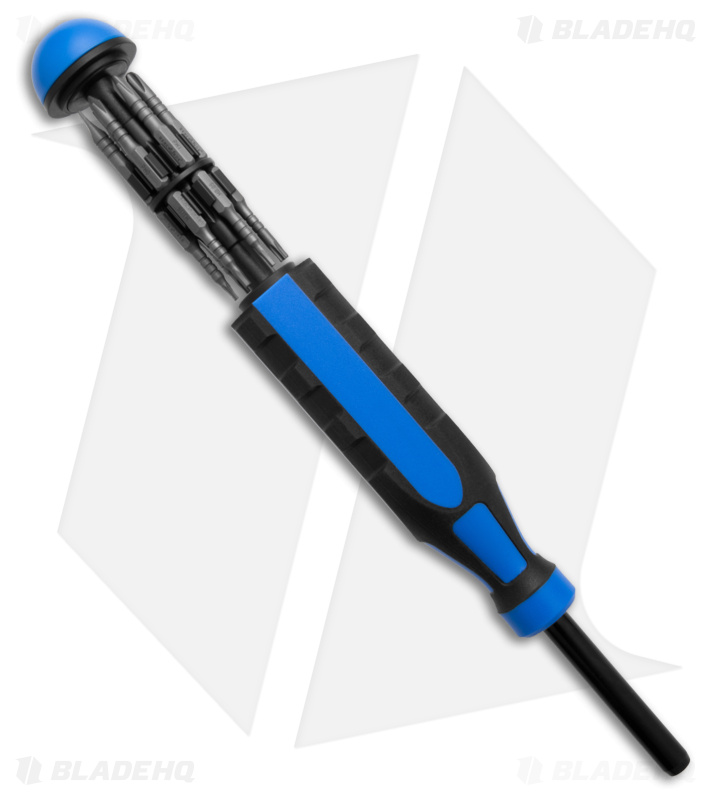 Benchmade Knifesmith Multi-Bit Driver (Blk Blue) - Blade HQ