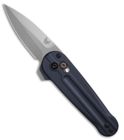 Benchmade Lowden AXIS Lock Knife Crater Blue Aluminum