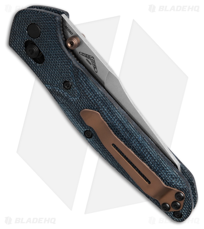 Benchmade Osborne 940-04 Denim Micarta M390 SW
