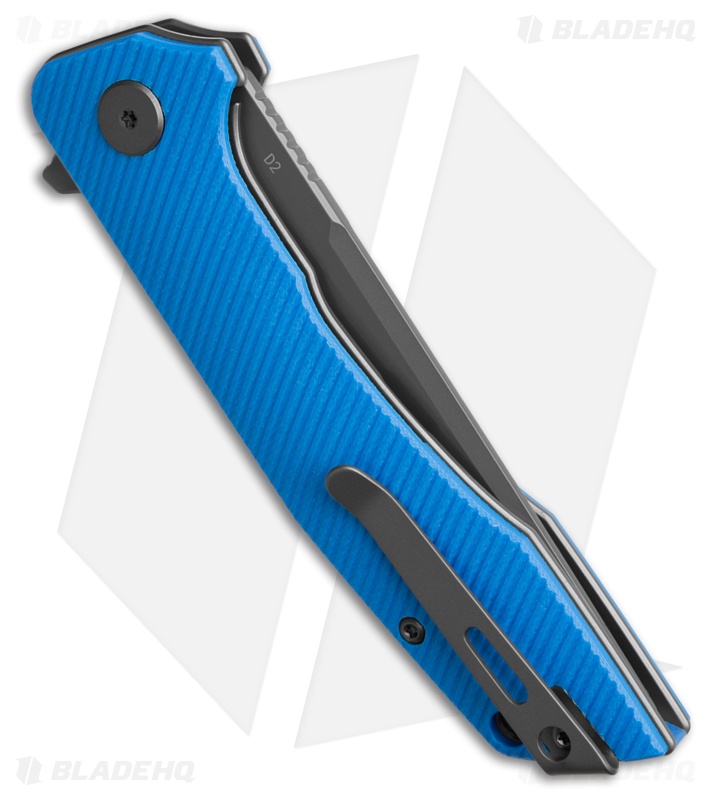 Bestech Eye of Ra Knife Blue G-10 + Gray BG23-C-1 - Blade HQ