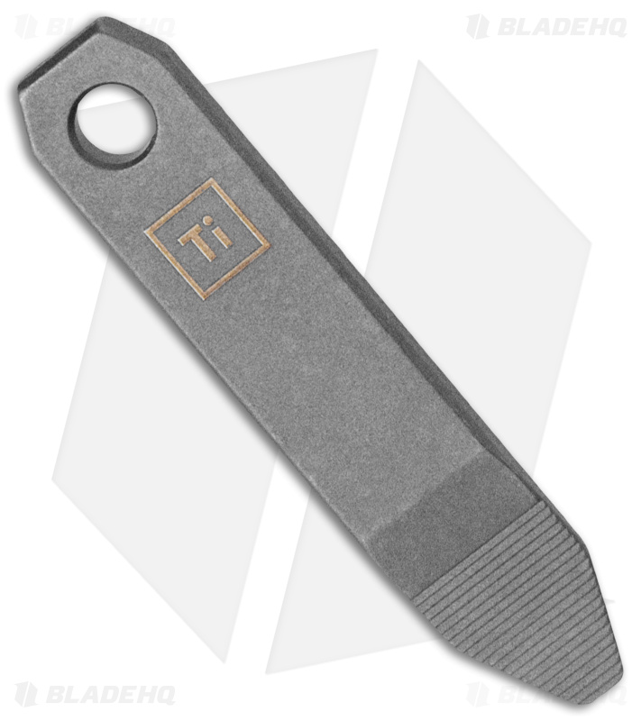Big Idea Design Mini Pry Bar - Titanium - Blade HQ