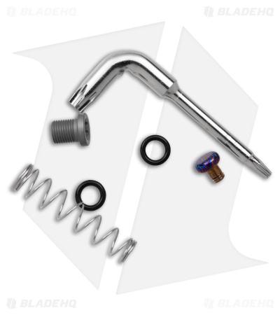 Big Idea Design Slim Bolt Action Pen - DLC Black Titanium - Blade HQ