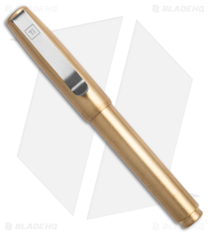 Big Idea Designs Fountain EDC Pen - Brass