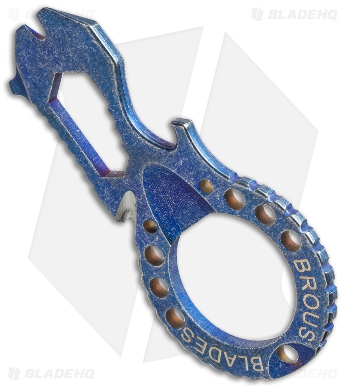 Brous Blades BMT Multi-Tool - Blue Stonewash - Blade HQ