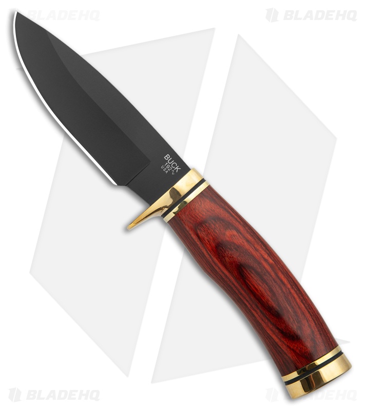 Buck Knives Vanguard Fixed Blade Knife Rosewood Black S30V