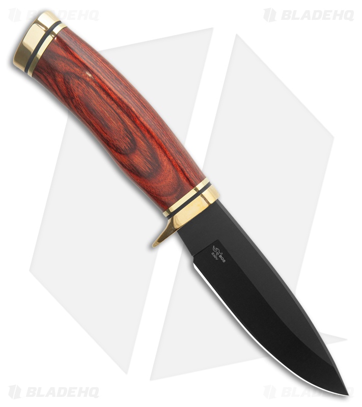 Buck Knives Vanguard Fixed Blade Knife Rosewood Black S30V