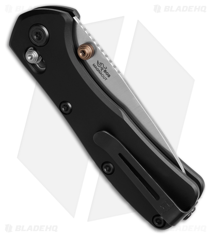 Buck Knives 790 Mini Range Elite Knife Black Al MagnaCut