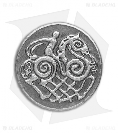 Viking Travel Talisman Token Challenge Coin - Silver - Blade HQ
