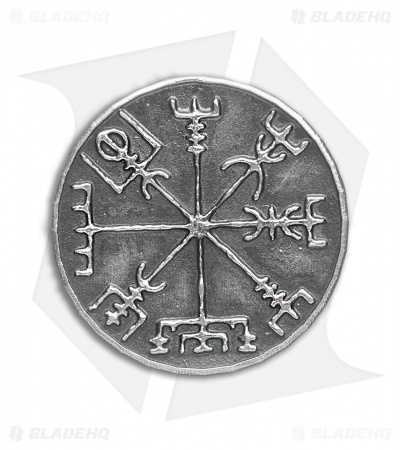 Viking Travel Talisman Token Challenge Coin - Silver - Blade HQ