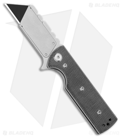 Chaves C.H.U.B. Flipper Utility Knife Black Micarta SW
