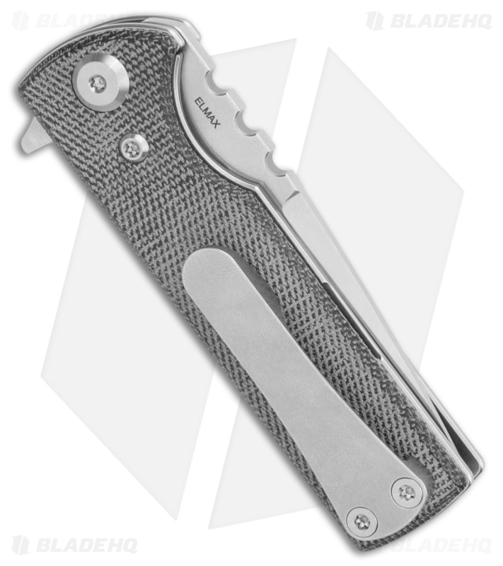 Chaves T.A.K. Black Micarta Tanto Satin ELMAX