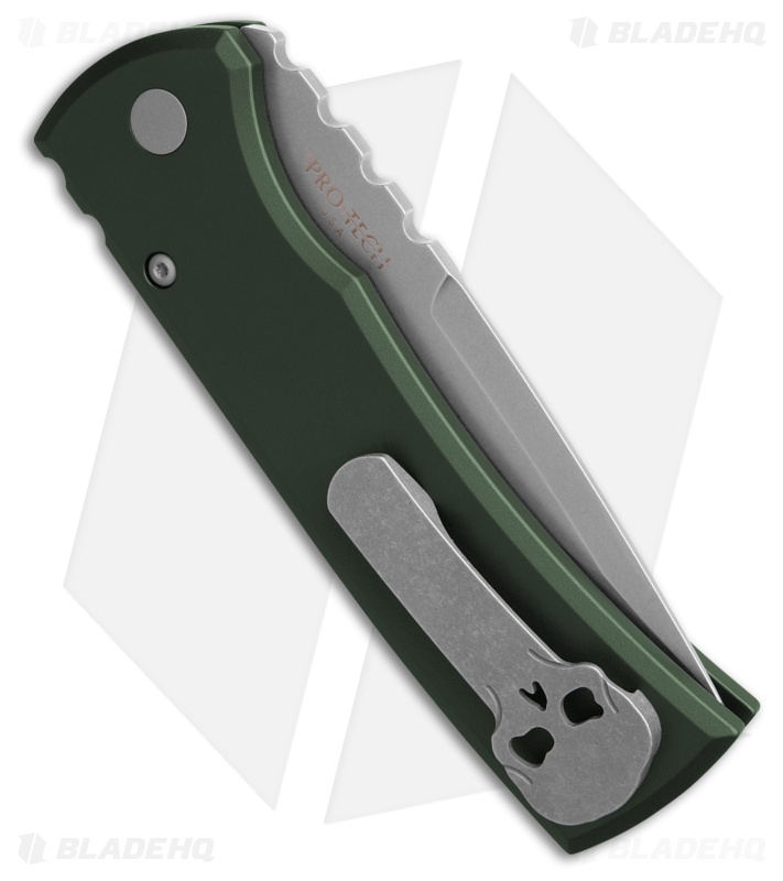 Chaves Redencion Automatic Knife | Green Aluminum | SW
