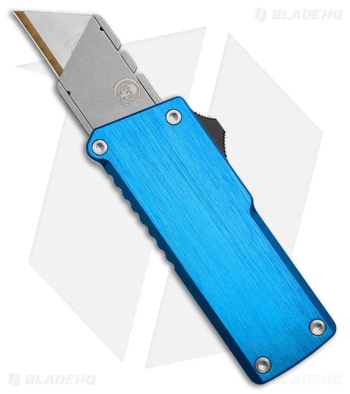 Chaves C.H.U.B OTF Utility Knife | Blue Al Satin Hardware