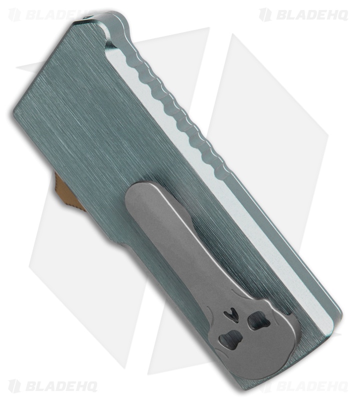 Chaves C.H.U.B OTF Utility Knife | Blue Steel Cross Hatch