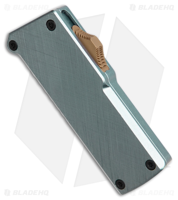 Chaves C.H.U.B OTF Utility Knife | Blue Steel Cross Hatch