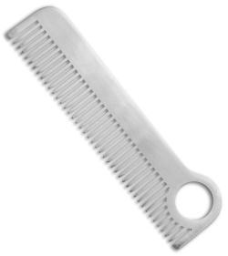 Chicago Comb Co. Model 1 Stainless Steel Comb - Matte - Blade HQ