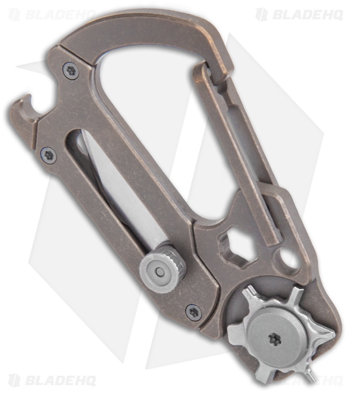 CIVIVI Polymorph | Carabiner Multi-Tool | Bronze Titanium C20045-2