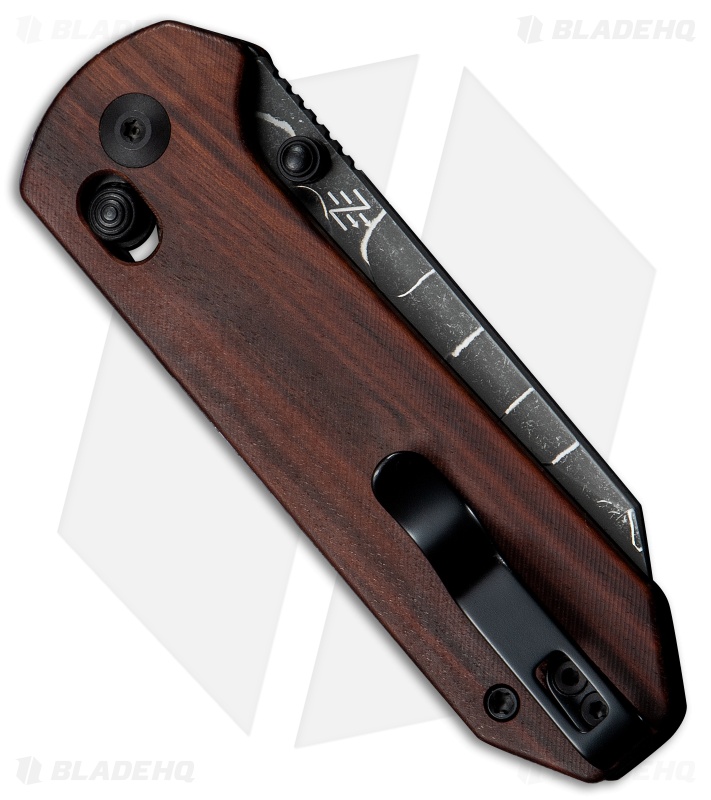 CIVIVI Yonder Knife Guibourtia Damascus
