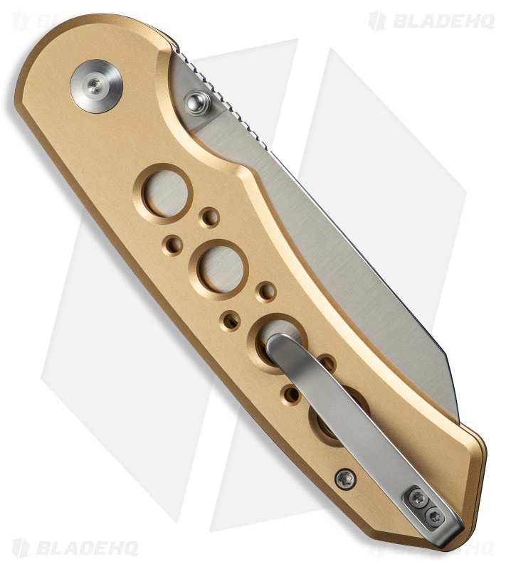 CIVIVI Pragma Prime Knife Champagne Aluminum Satin